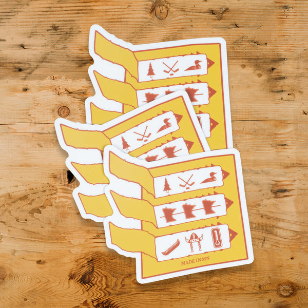 Minnesota Pull Tab - Sticker – Northmade Co.