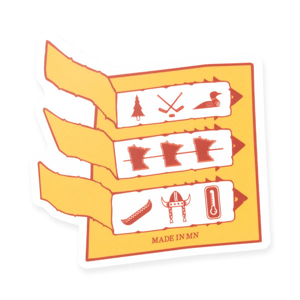 Minnesota Stickers | Northmade Co.