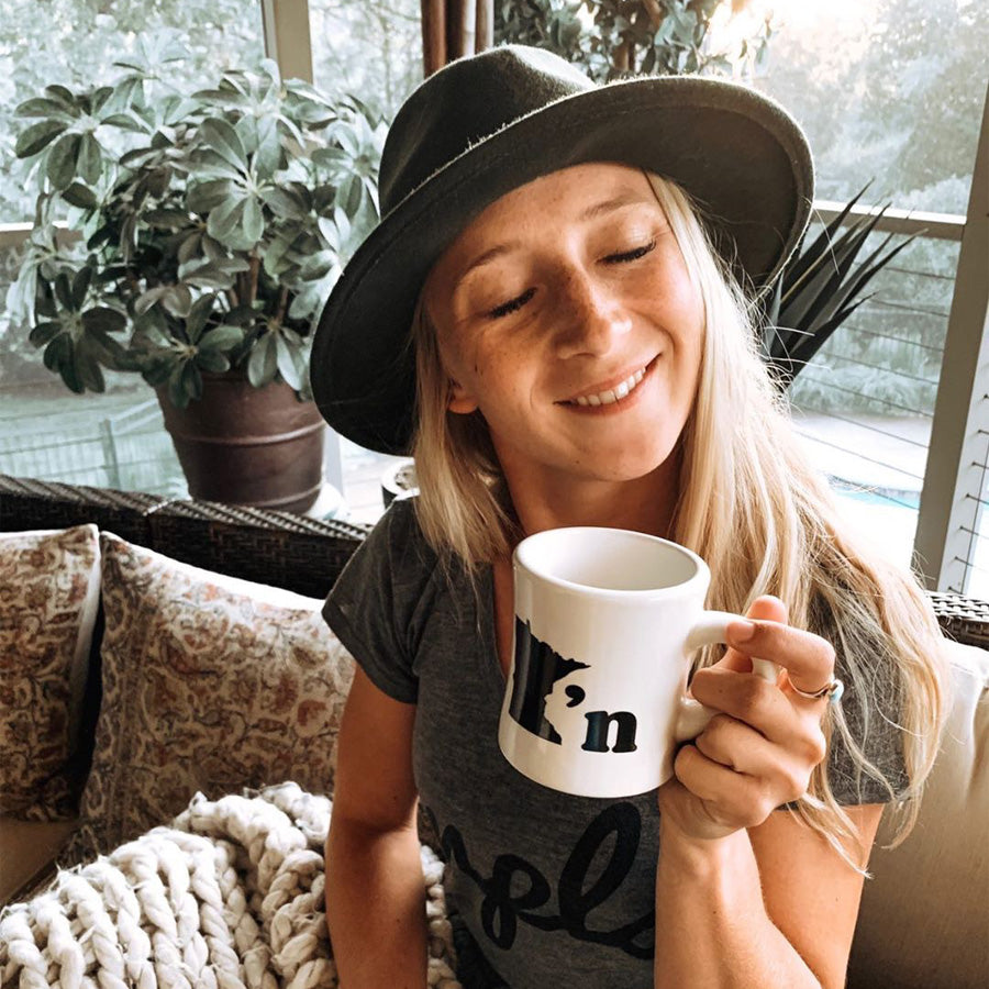 Minnesotan Diner Mug | Minnesota Coffee Mug – Northmade Co.