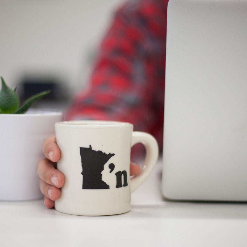 Minnesotan Diner Mug | Minnesota Coffee Mug – Northmade Co.